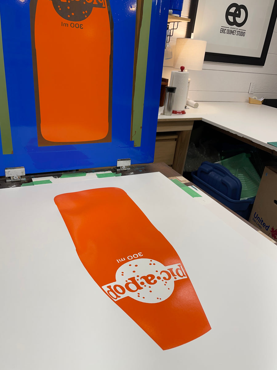 ORANGE (Screenprint) – Eric Ouimet Studio